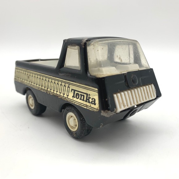 Tonka | Toys | Vintage 97 Tonka Aero Mini Pickup Truck Black Pressed ...